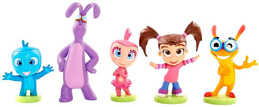 Disney Junior Kate Mim-Mim Mimiloo Friends 15 Figure 5-Pack Just Play ...