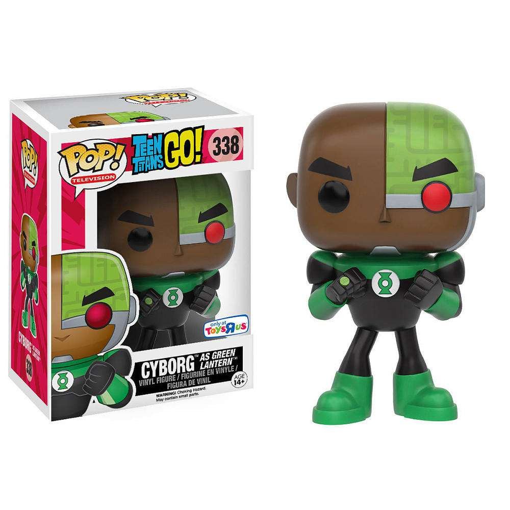Funko DC Teen Titans Go POP TV Cyborg as Green Lantern Vinyl Figure 338 ...