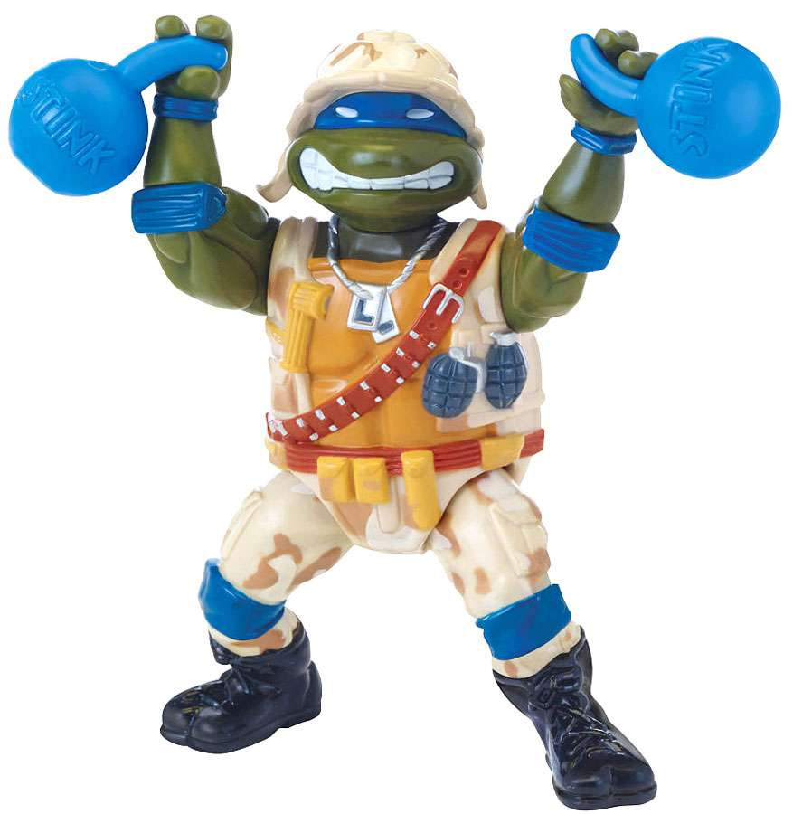 Teenage Mutant Ninja Turtles Classics Collection Military Leonardo ...