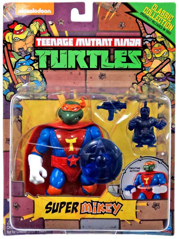 Teenage Mutant Ninja Turtles Classics Collection Super Mikey 5 Action ...