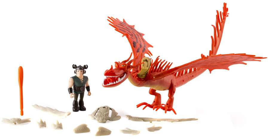 How to Train Your Dragon Race to the Edge Hookfang Snotlout Action ...