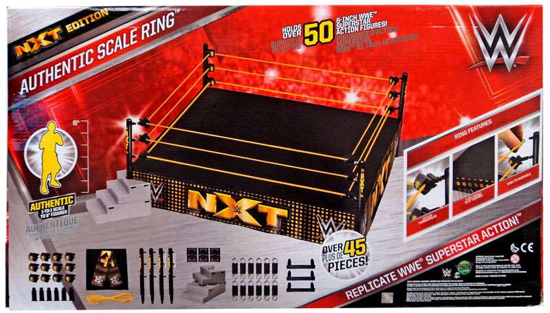 WWE Wrestling NXT Edition Authentic Scale Ring Figures Not Included ...