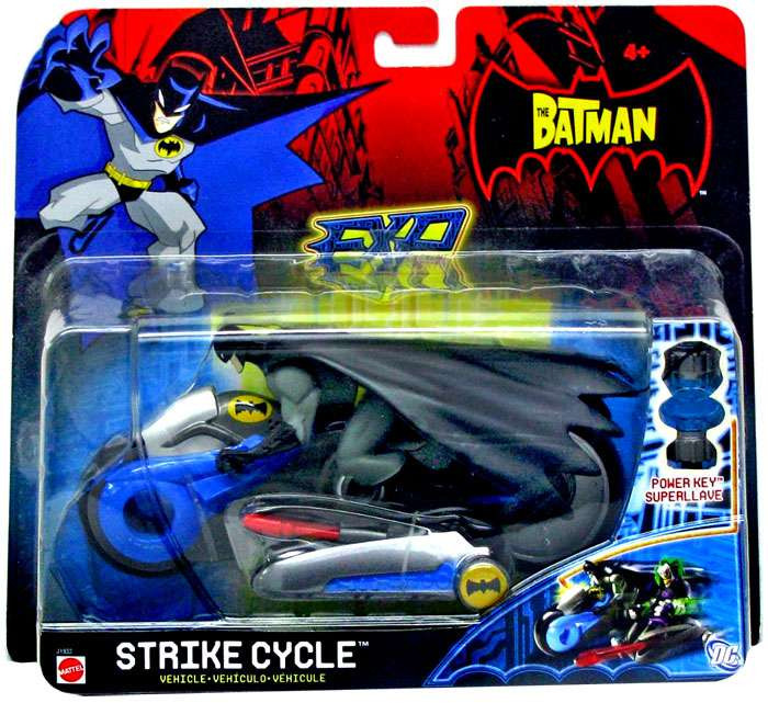 The Batman EXP Extreme Power Strike Cycle Vehicle Mattel Toys - ToyWiz