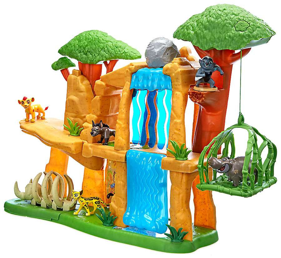 Disney The Lion Guard Defend the Pride Lands Exclusive Playset Includes ...