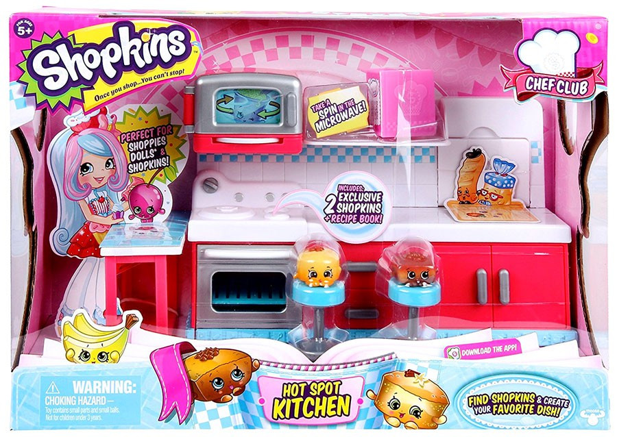 Shopkins Chef Club Season 6 Hot Spot Kitchen Playset Moose Toys - ToyWiz
