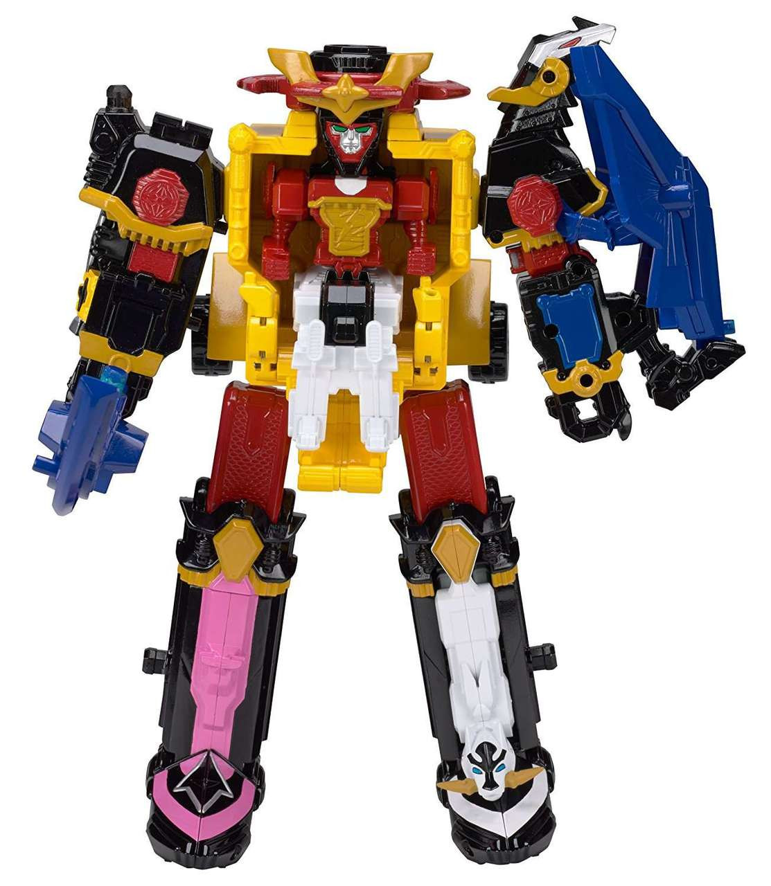 Power Rangers Ninja Steel Deluxe Ninja Steel Megazord Action Figure ...