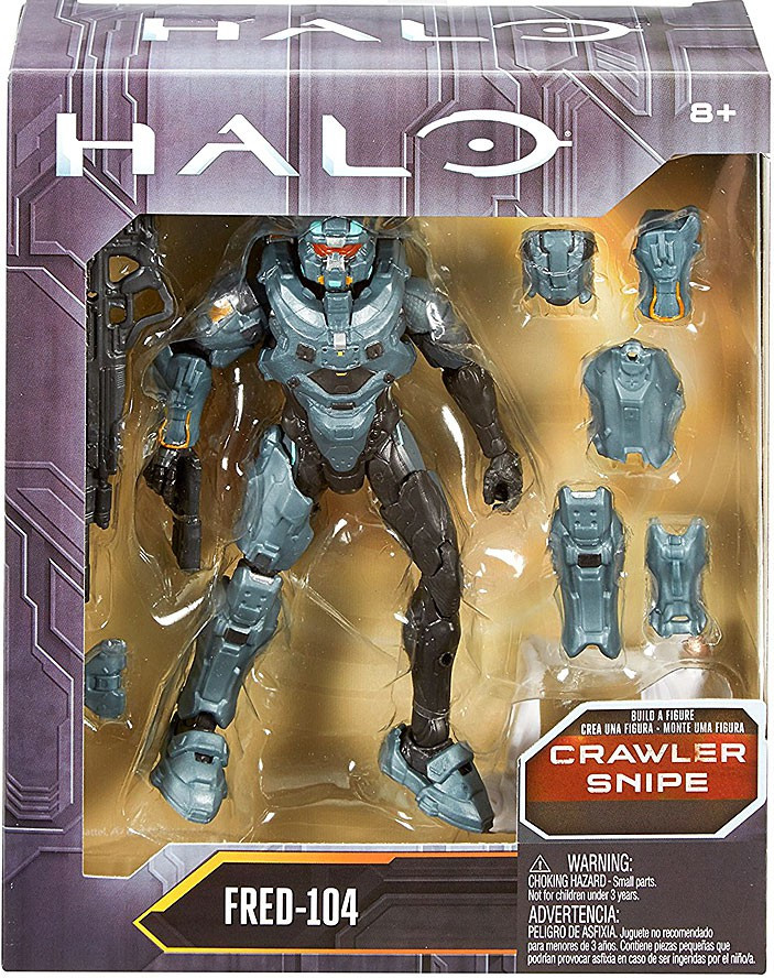 Halo Crawler Snipe Series Fred-104 6 Action Figure Mattel Toys - ToyWiz