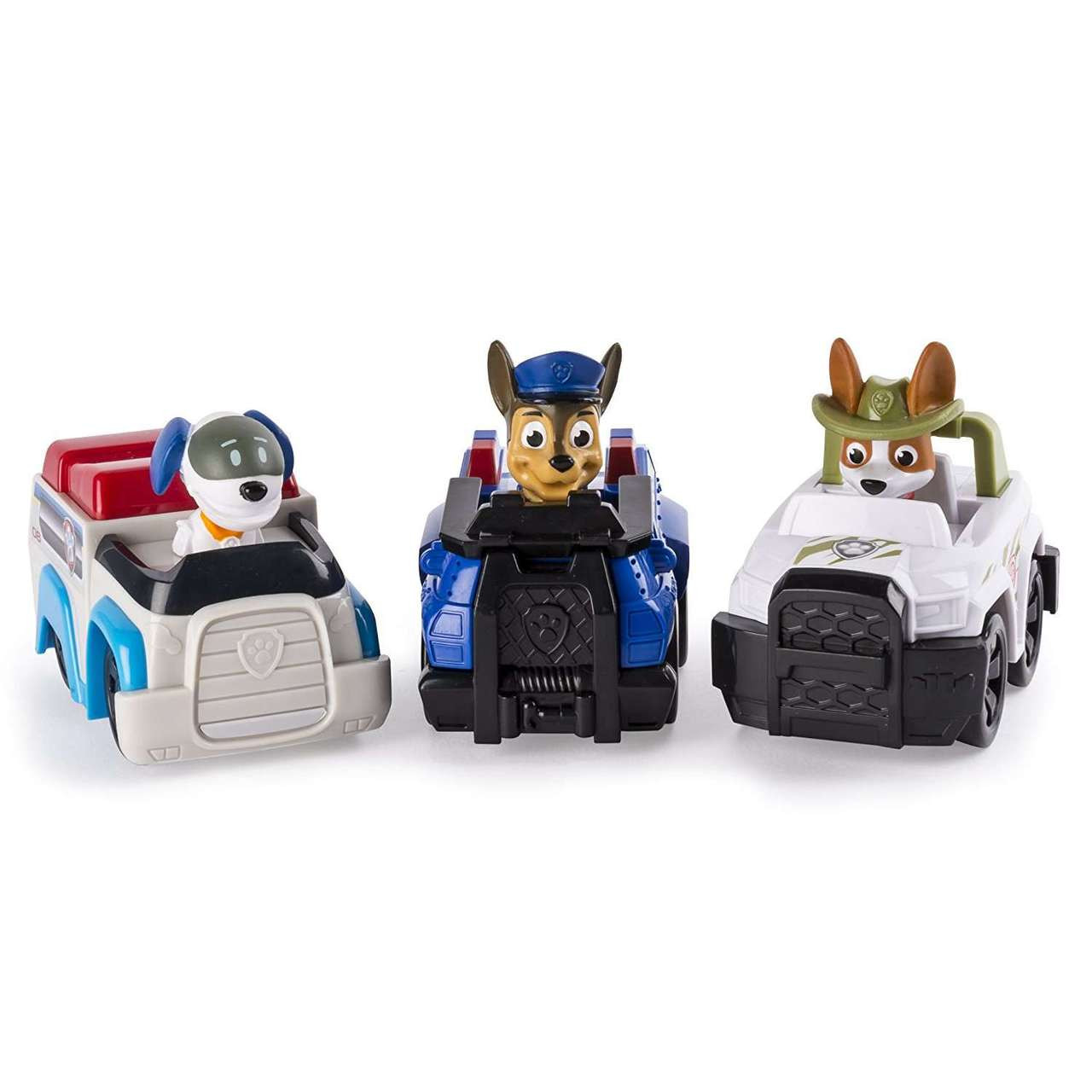 Paw Patrol Rescue Racer Paw Patrol Racers Team Pack Figure 3-Pack Robo ...