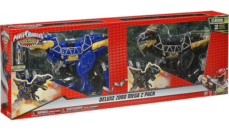 Power Rangers Dino Super Charge Spino Zord Black T-Rex Zord Deluxe Zord ...
