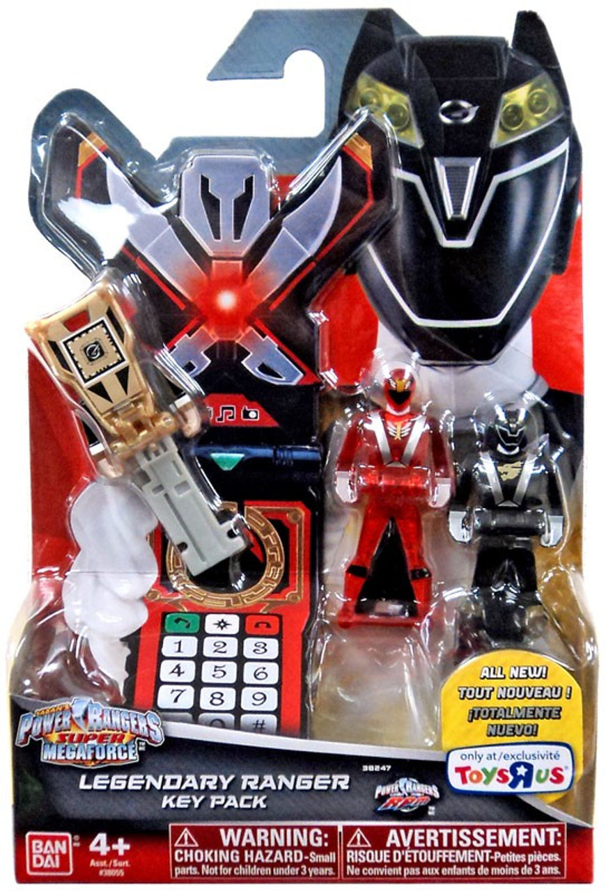 Power Rangers Super Megaforce Legendary Ranger Key Pack Roleplay Toy