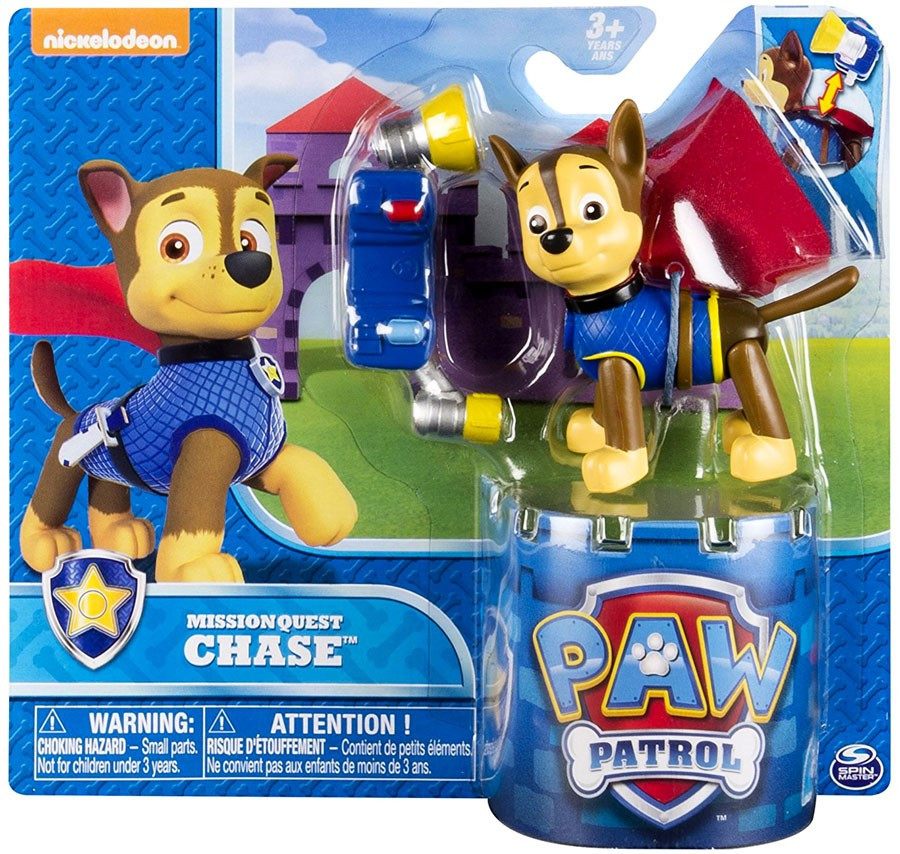 Paw Patrol Mission Quest Chase Figure Spin Master - ToyWiz