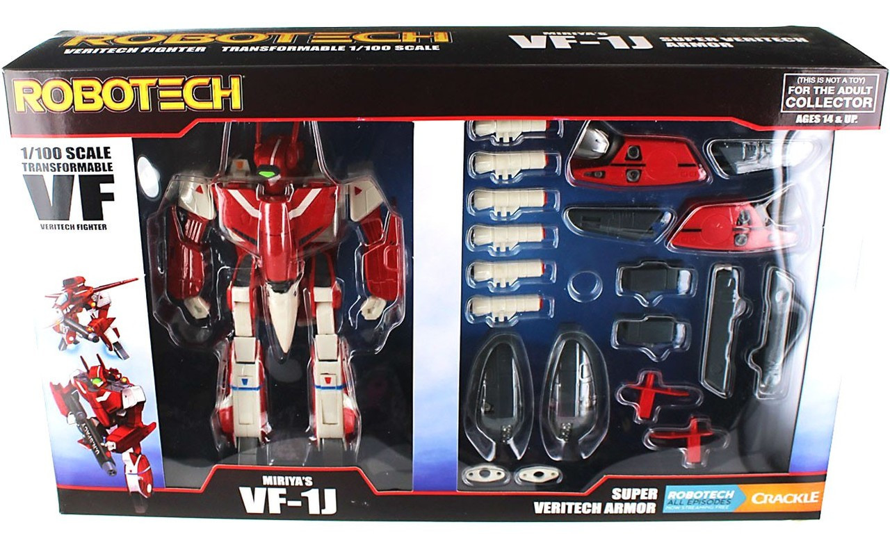 Robotech Miriyas VF-1J Super Veritech Armor 6 Transformable Action ...