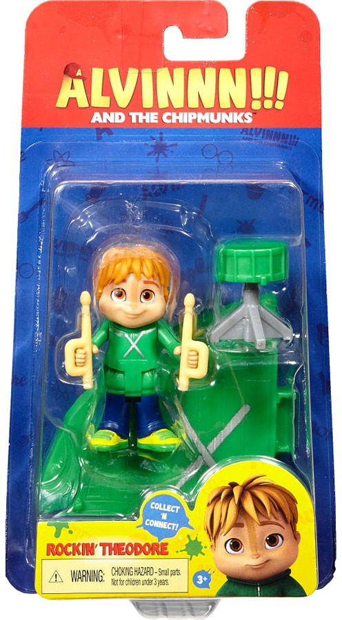 Fisher Price Alvin the Chipmunks Rockin Theodore Action Figure - ToyWiz
