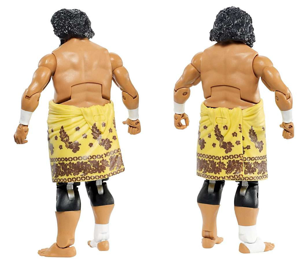 WWE Wrestling Battle Pack Hall of Fame Wild Samoans 6 Action Figure 2 ...