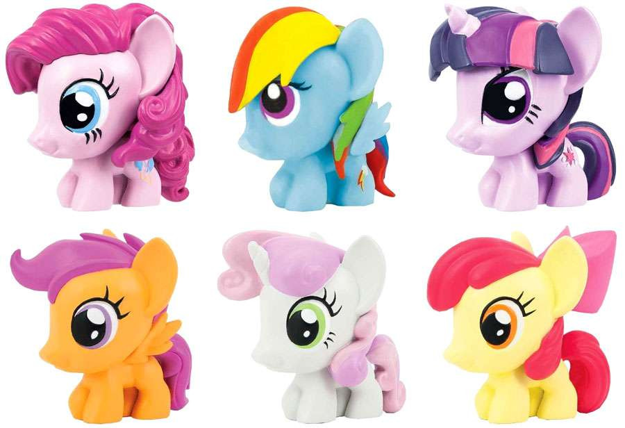 My Little Pony My Little Pony FashEms Series 5 Mini Figure 6-Pack ...