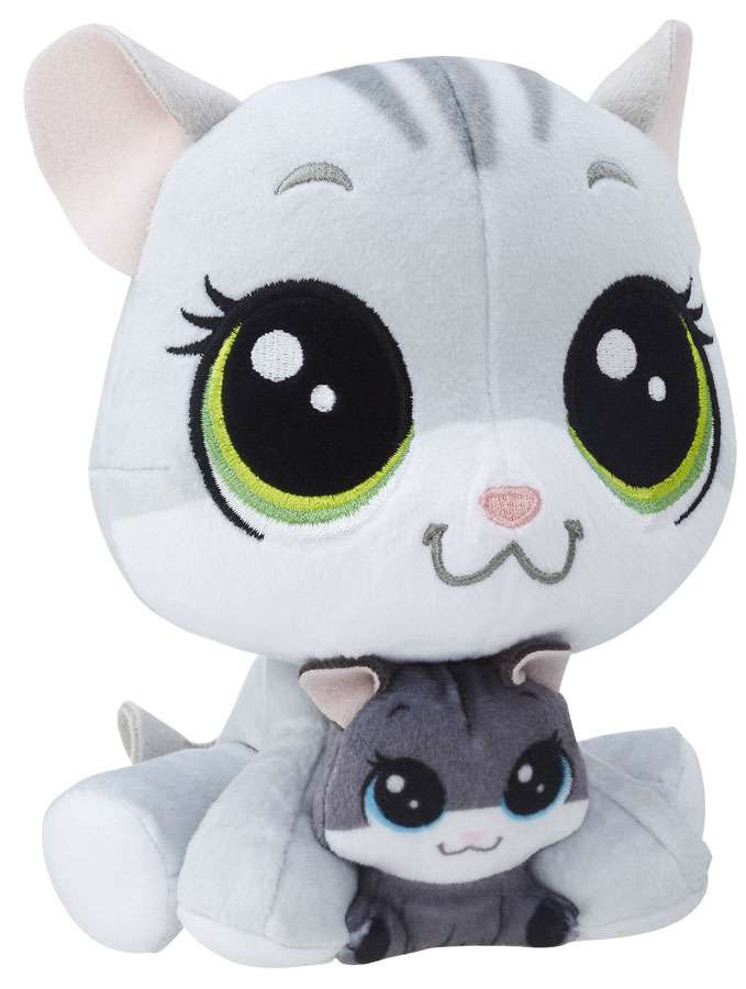 Littlest Pet Shop Plush Pairs Tabsy Holiday Felino 6 Plush Hasbro Toys ...
