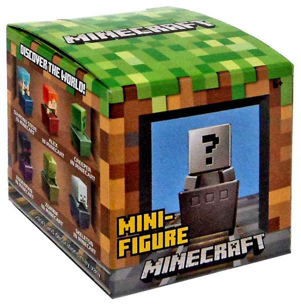 Minecraft Minecart Series 1 Mystery Pack Mattel Toys - ToyWiz