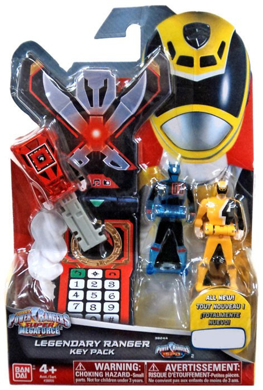 Power Rangers Super Megaforce Legendary Ranger Key Pack Exclusive