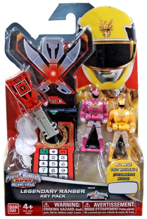 Power Rangers Super Megaforce Legendary Ranger Key Pack Roleplay Toy ...