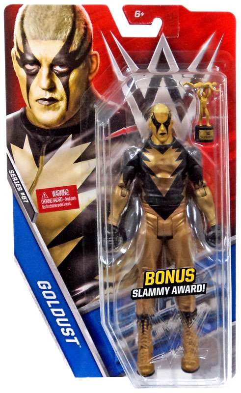 WWE Wrestling Series 67 Goldust 6 Action Figure Bonus Slammy Award ...