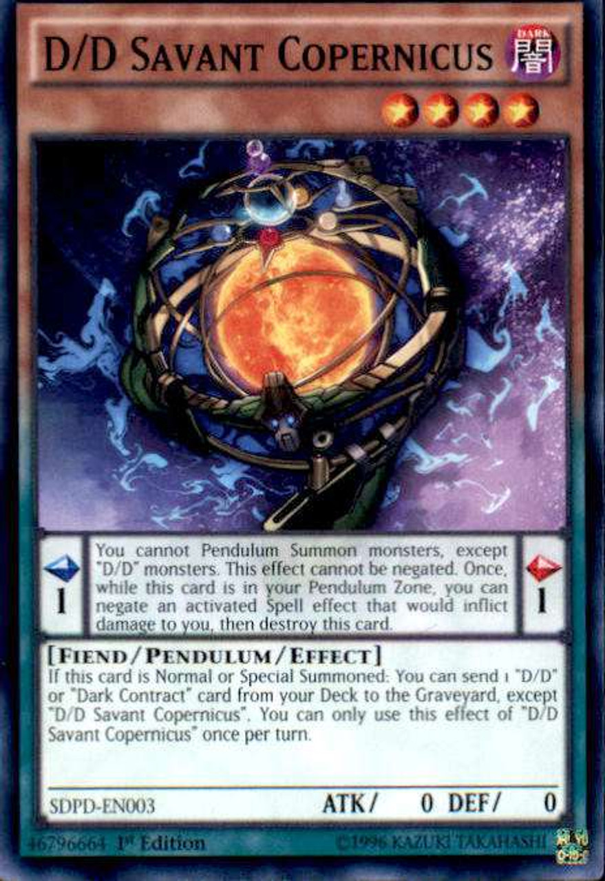 Yugioh Pendulum Domination Structure Deck Single Card Common Dd Savant