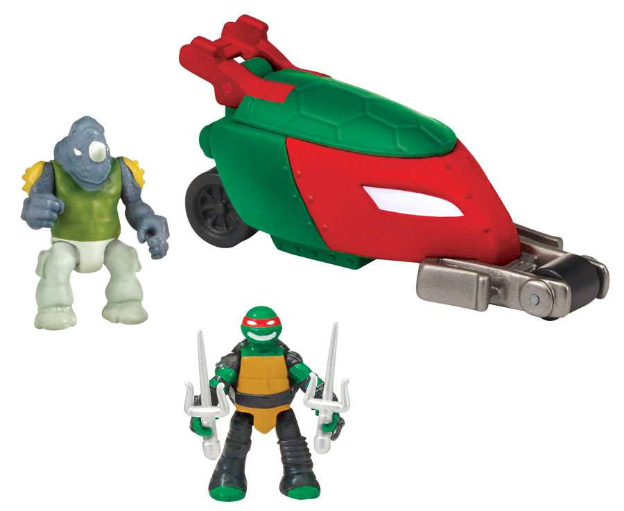 Teenage Mutant Ninja Turtles Nickelodeon Micro Mutants Stealth Bike ...