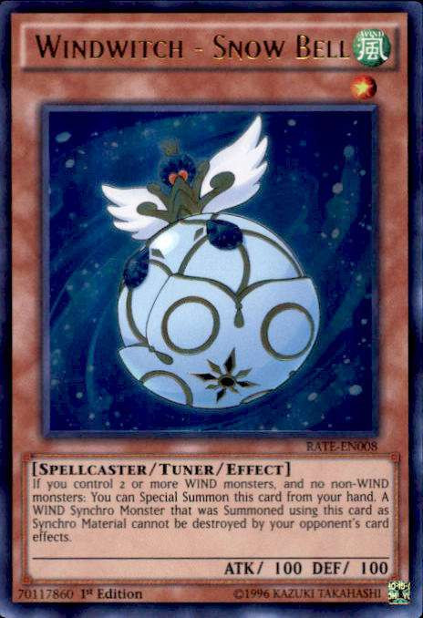 YuGiOh Raging Tempest Single Card Ultra Rare Windwitch - Snow Bell RATE ...