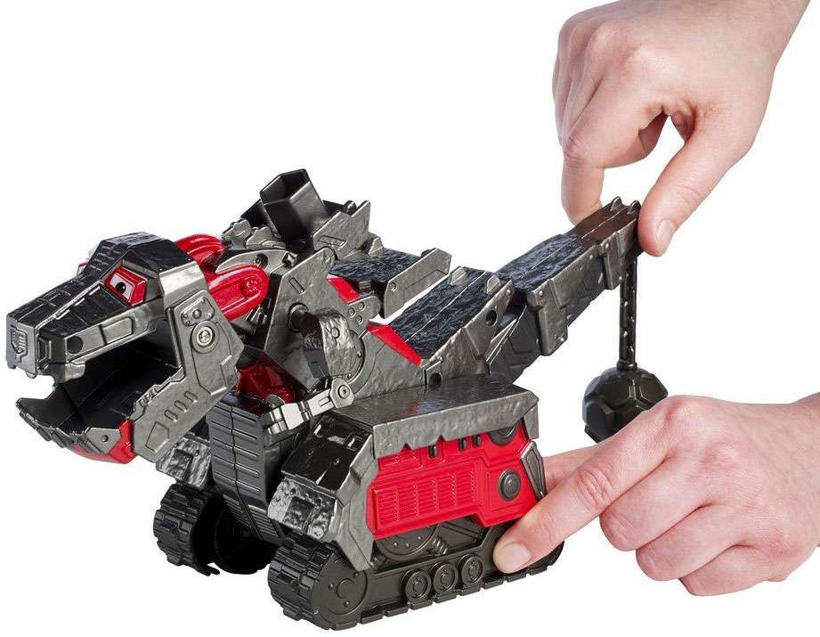 Dinotrux Battle Armored Ty Rux Deluxe Figure with Sound Mattel Toys ...