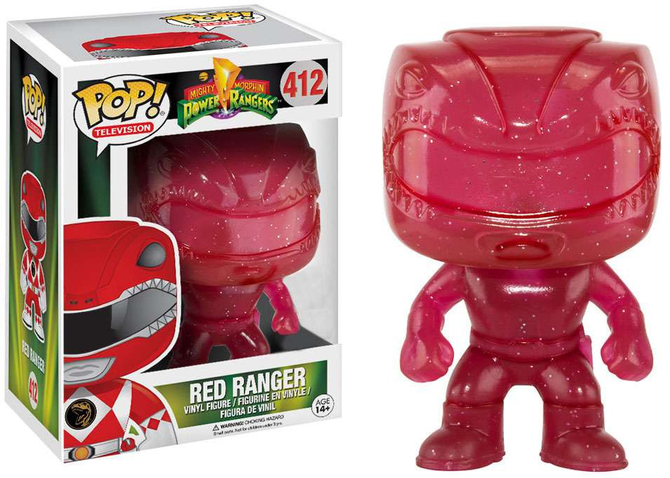 Funko Power Rangers POP TV Red Ranger Exclusive Vinyl Figure 412 ...