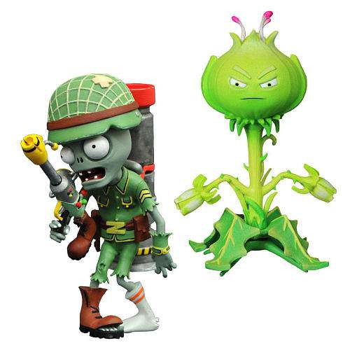 Plants vs. Zombies Garden Warfare 2 Weed vs Foot Soldier Zombie Action ...