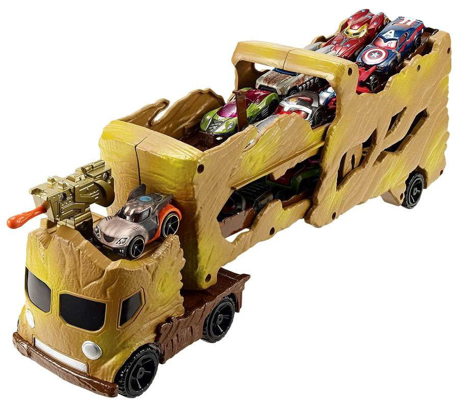 Marvel Guardians of the Galaxy Hot Wheels Groot Hauler Vehicle Mattel ...