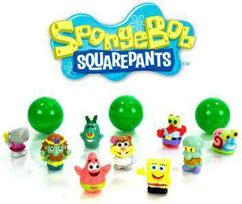 Spongebob Squarepants Squinkies Series 1 12-Pack Mini Figures Blip Toys ...
