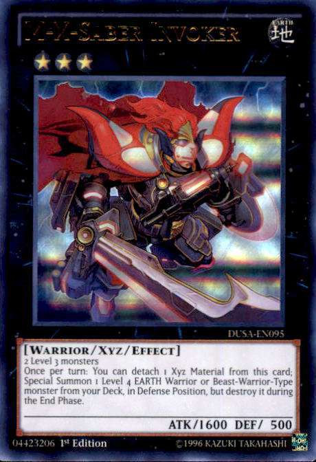 YuGiOh Duelist Saga Single Card Ultra Rare M-X-Saber Invoker DUSA-EN095 ...