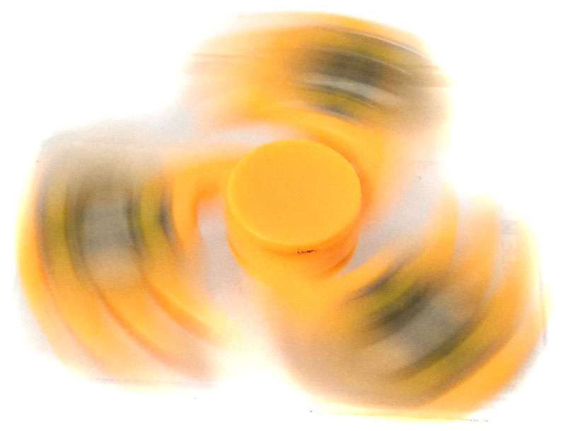 Funny Hand Spinner Yellow Spinner Interesting - ToyWiz