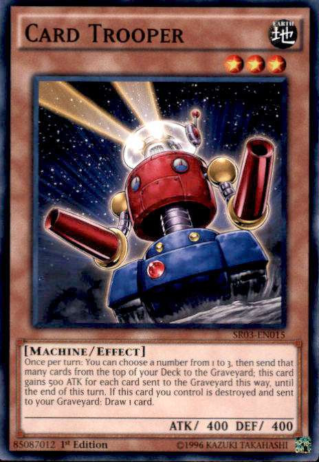 YuGiOh Machine Reactor Structure Deck Single Card Common Card Trooper ...