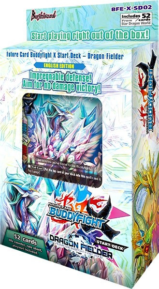 Future Card BuddyFight Trading Card Game Dragon Fielder Starter Deck ...