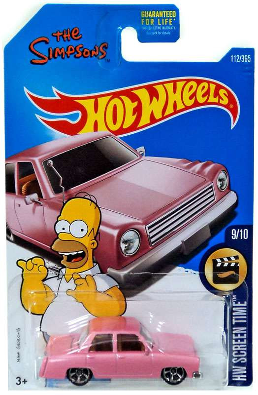 Hot Wheels HW Screen Time The Simpsons Family Car 164 Diecast Car 910 ...