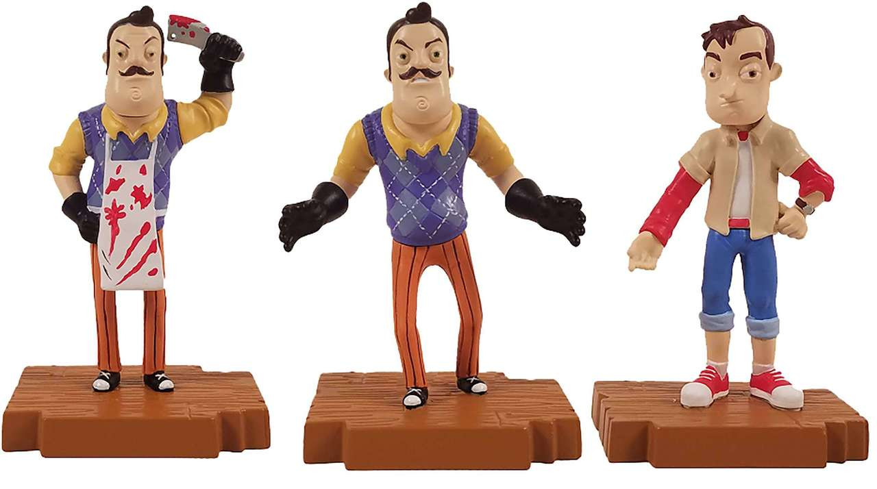 Hello Neighbor Hello Neighbor 3 Mini Figure 3-Pack UCC Distributing Inc ...