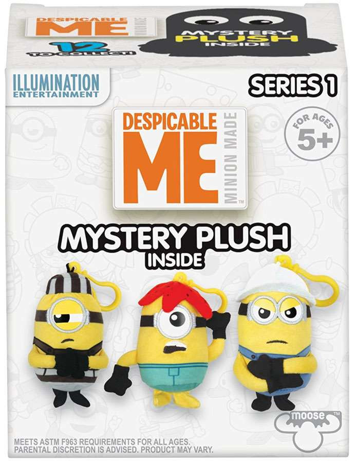 Despicable Me Minion Made Despicable Me Plush Mystery Box 12 Packs ...