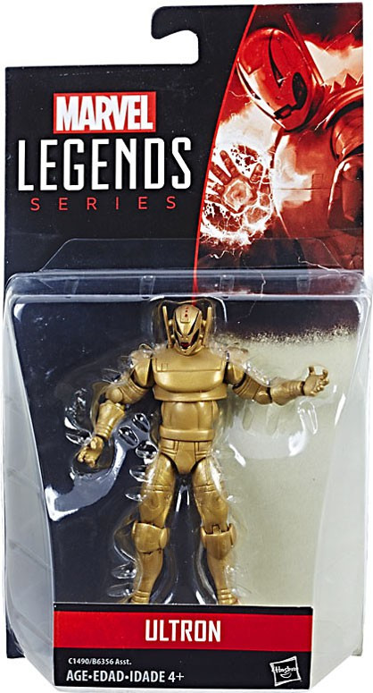 Marvel Marvel Legends 2017 Series 2 Ultron 3.75 Action Figure Gold ...