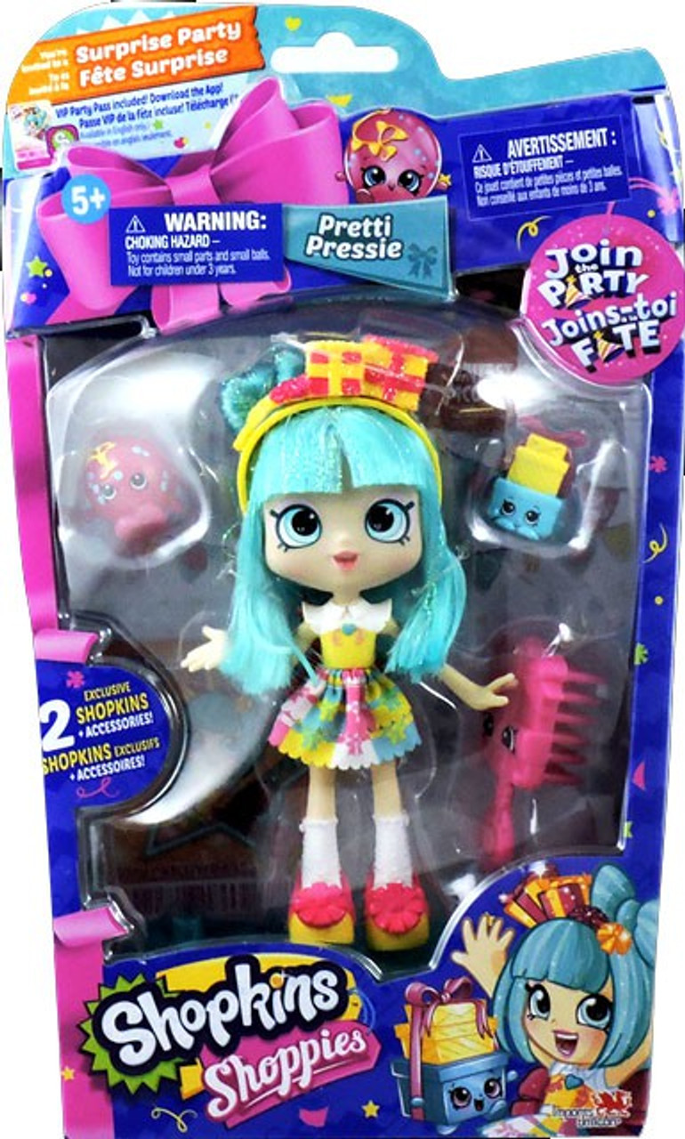Shopkins Shoppies Join the Party Pretti Pressie Doll Figure Moose Toys ... Shopkins Shoppies Join the Party Pretti Pressie Doll Figure Moose Toys ...