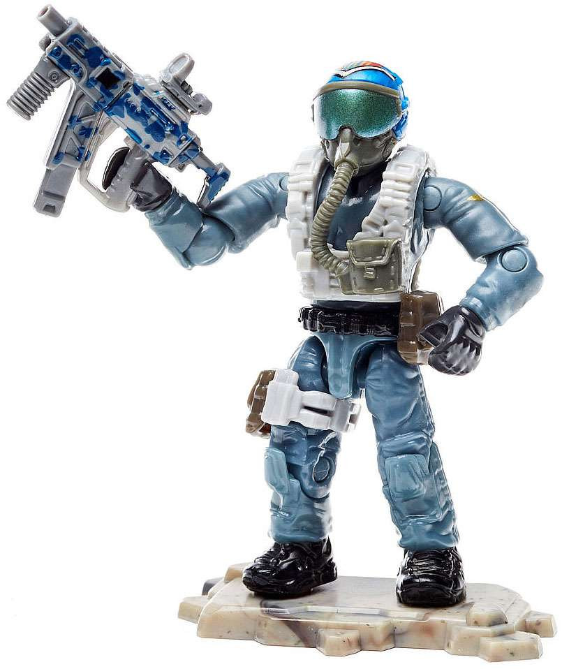 Call of Duty Specialists Series 1 Jet Pilot Mini Figure Mega Construx ...