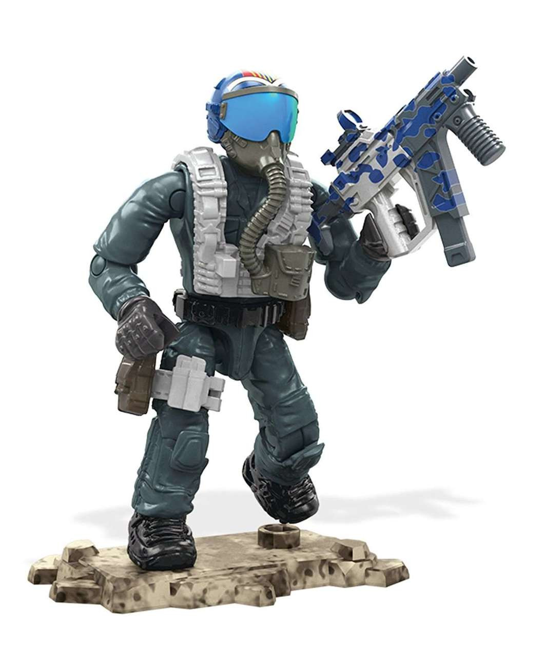 Call of Duty Specialists Series 1 Jet Pilot Mini Figure Mega Construx ...