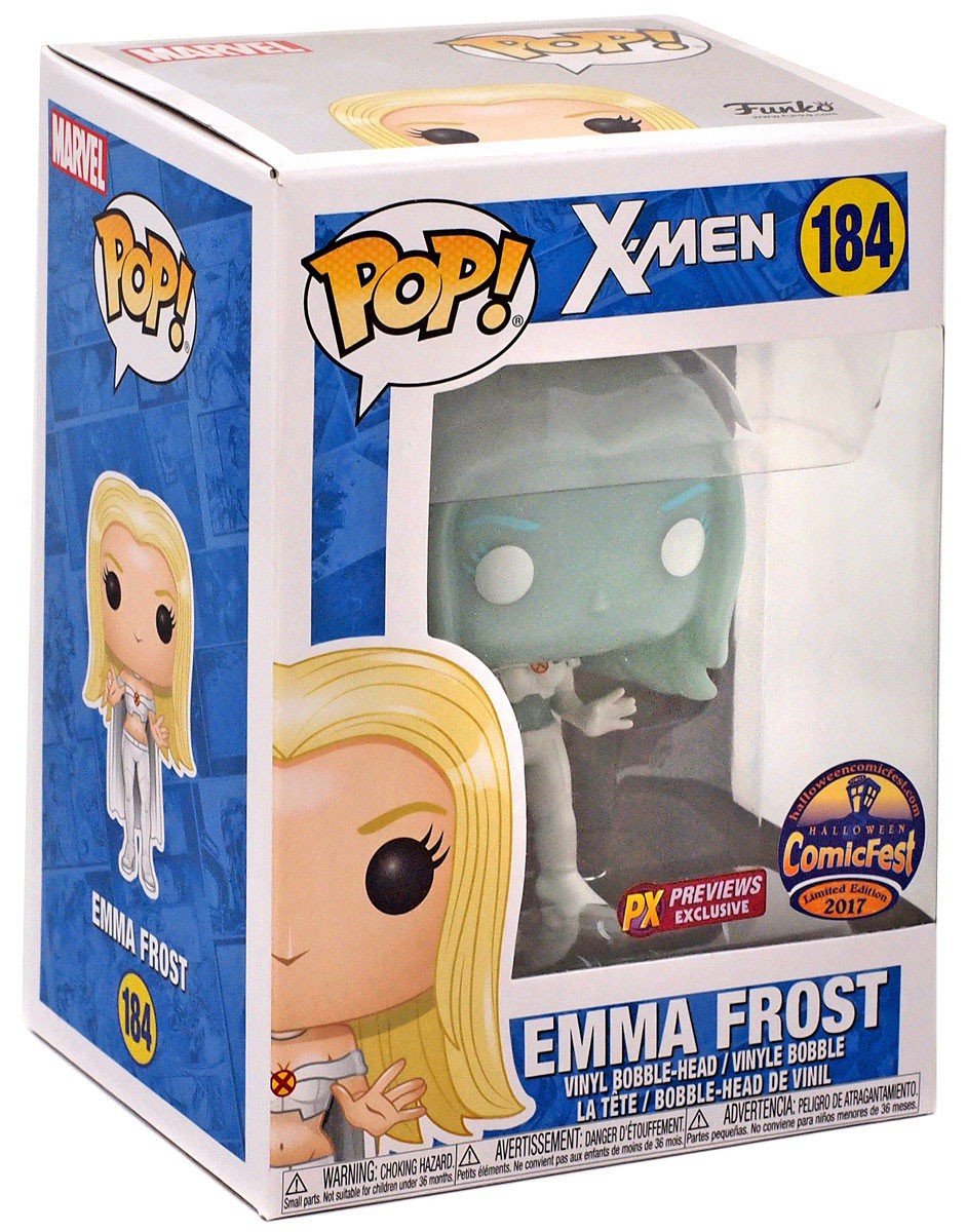 Funko Marvel X-Men POP Marvel Emma Frost Exclusive Vinyl Bobble Head ...