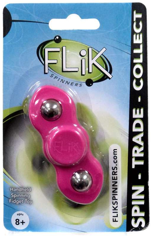 Hand Spinner Two Way Pink Spinner Flik - ToyWiz