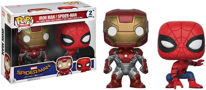 Funko Marvel Spider-Man Homecoming POP Marvel Iron Man Spider-Man ...