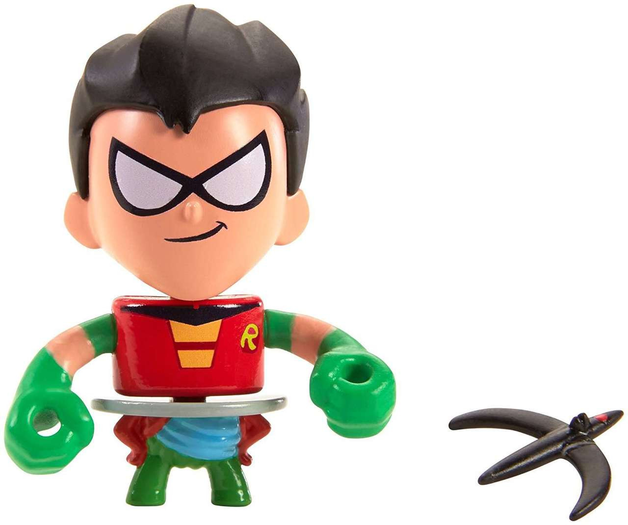 Teen Titans Go Screen Scenes Cyborg Robin Action Figure Mattel Toys ...