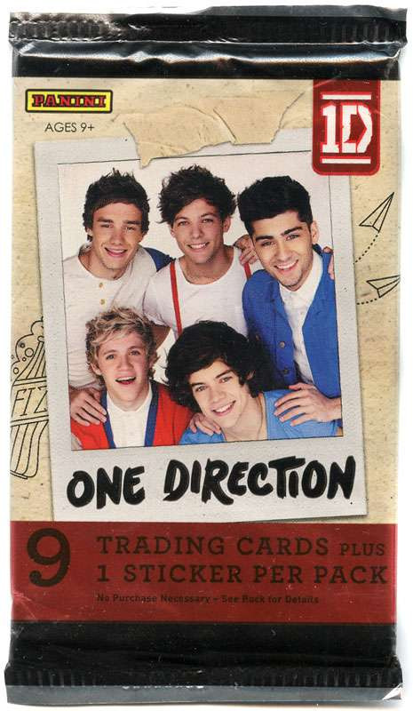 One Direction 1D 2013 Photocards Trading Card Pack Panini - ToyWiz