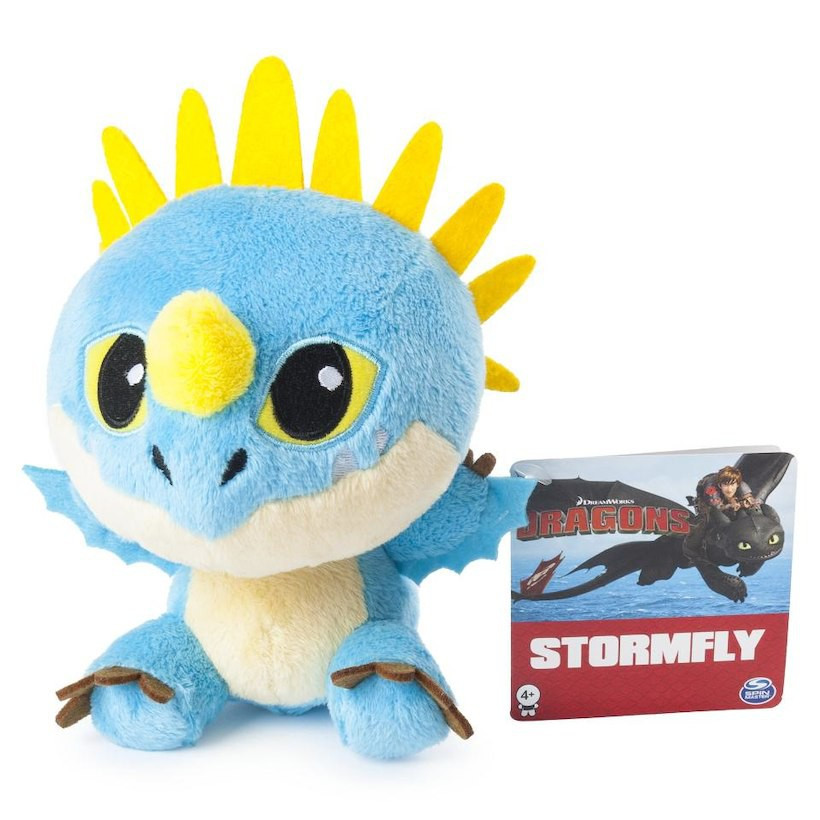 How to Train Your Dragon Dragons Stormfly 8 Plush Spin Master - ToyWiz