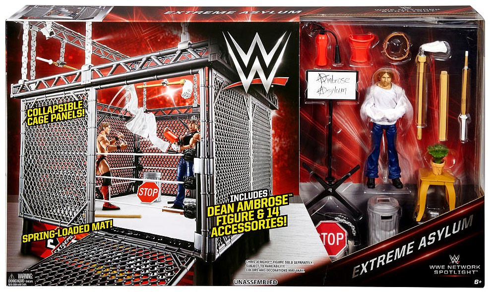 WWE Wrestling Network Spotlight Extreme Asylum with Dean Ambrose ...